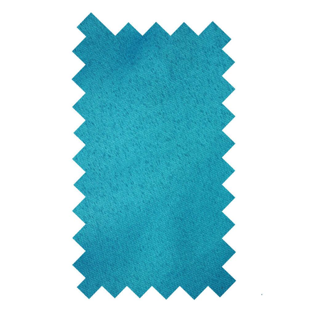 Turquoise Satin Swatch - Formal Tailor