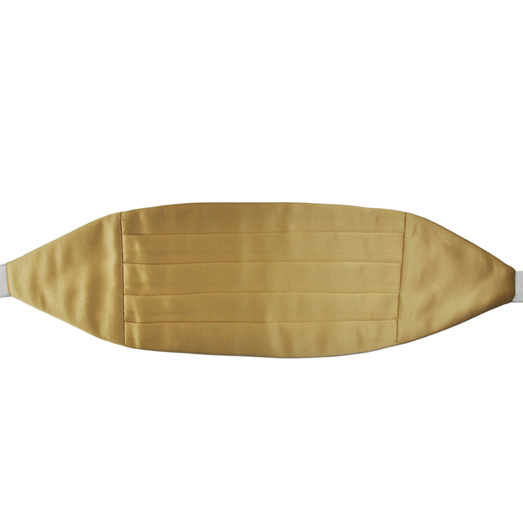 Light Gold Cummerbund - Formal Tailor