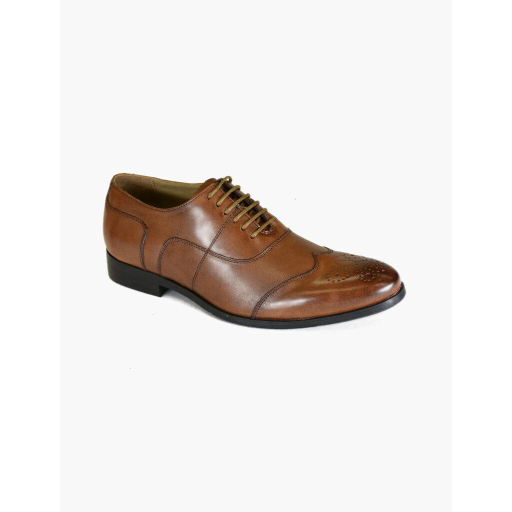 Messina Tan Oxford Shoes - Formal Tailor